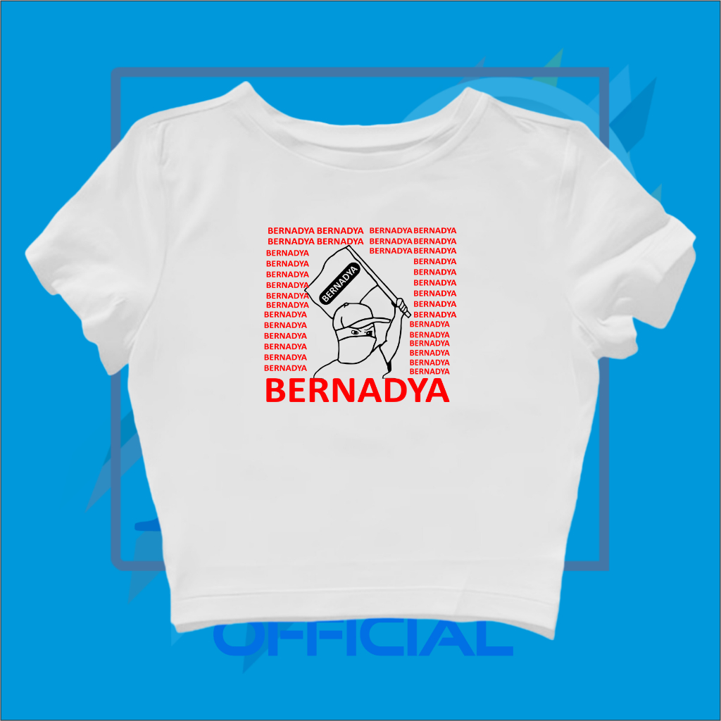 PUTIH Crop TOP BERNADYA - CROP TEE MEME BERNADYA BERNADYA | Grunge ...