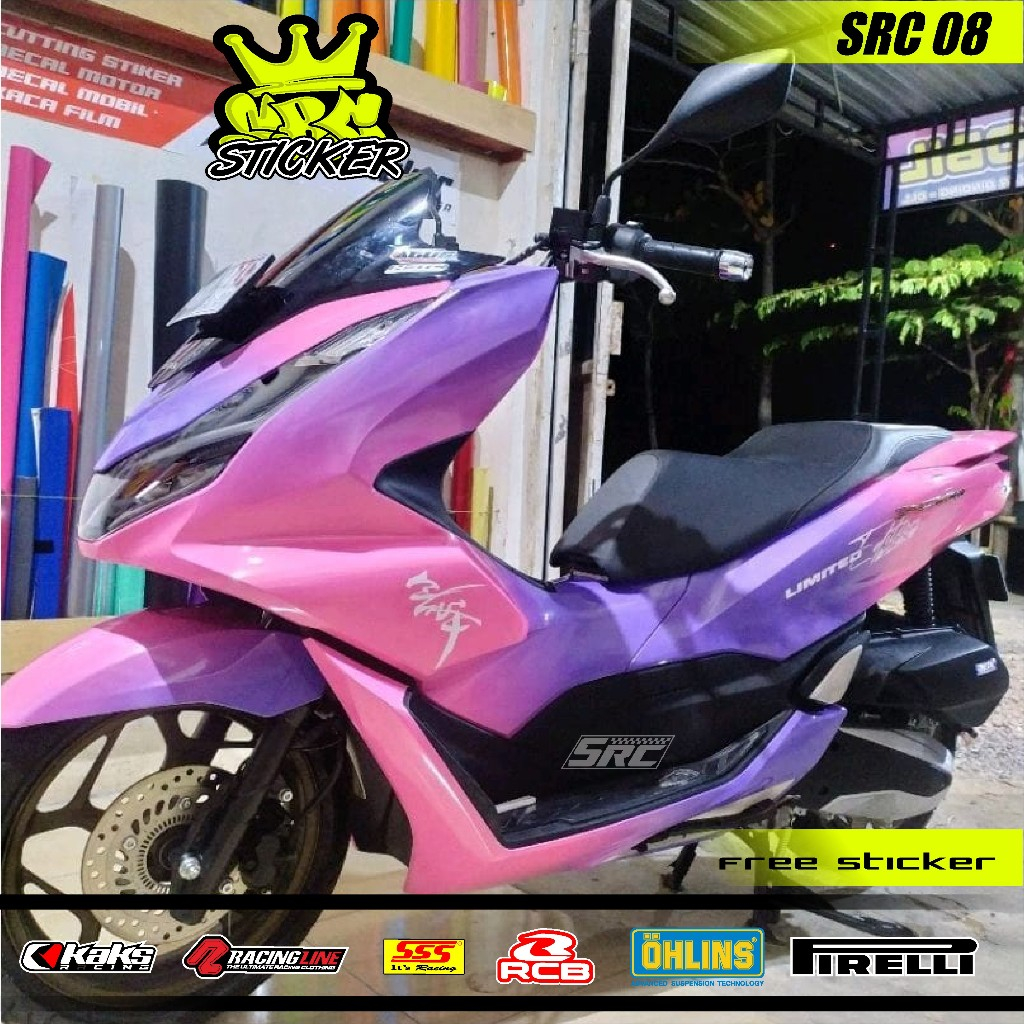 Decal Sticker HONDA PCX 160 Polos Full Body 2021 2022 2023 2024 Sticker ...