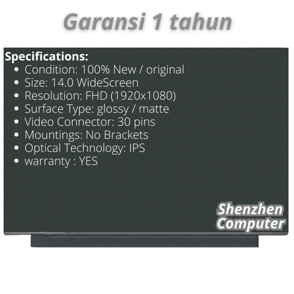 Layar LCD Asus Vivobook 14 M415 M415D M415UA M415DA M415DAO monitor ...