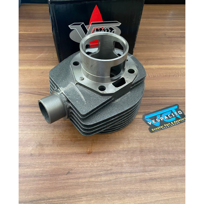 Cylinder block cilynder vespa vitalia hole 3 boring vespa hole 3 hole 5 ...