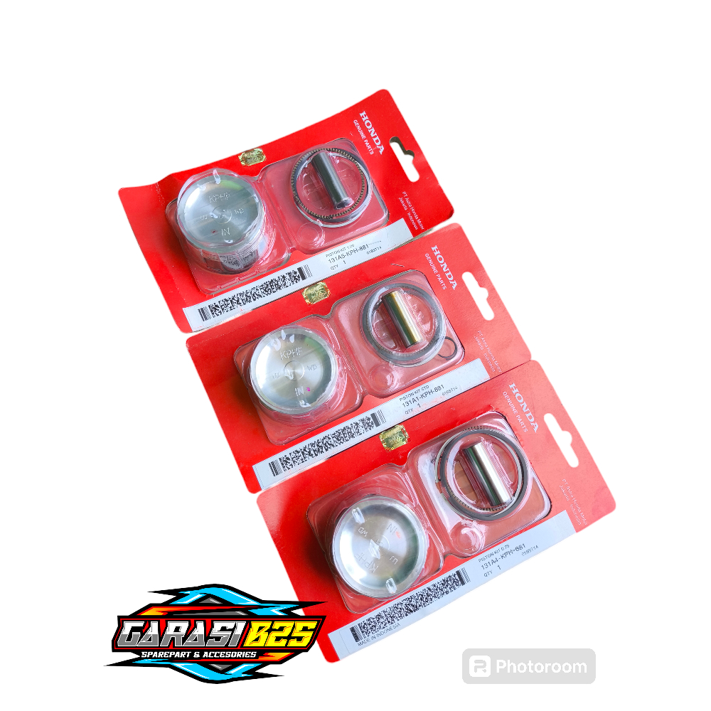 Piston ring piston kit KPH honda supra x 125 Old kharisma kirana os 0 ...