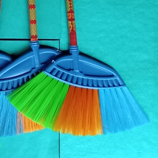 KAYU String FLOOR BROOM / WOODEN HANDLE STRING BROOM / NYLON STRING ...