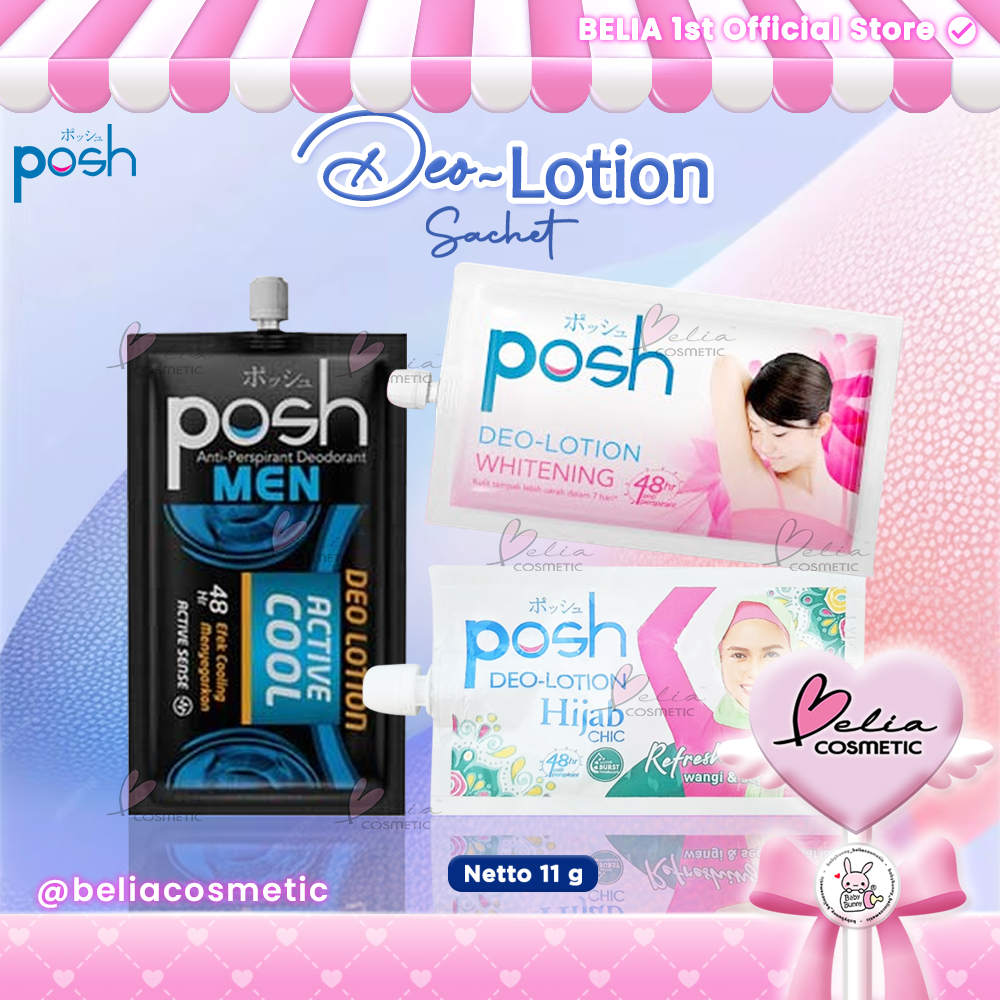 Young POSH Deo Lotion SACHET | Deodorant | Whitening | Hijab Chic ...