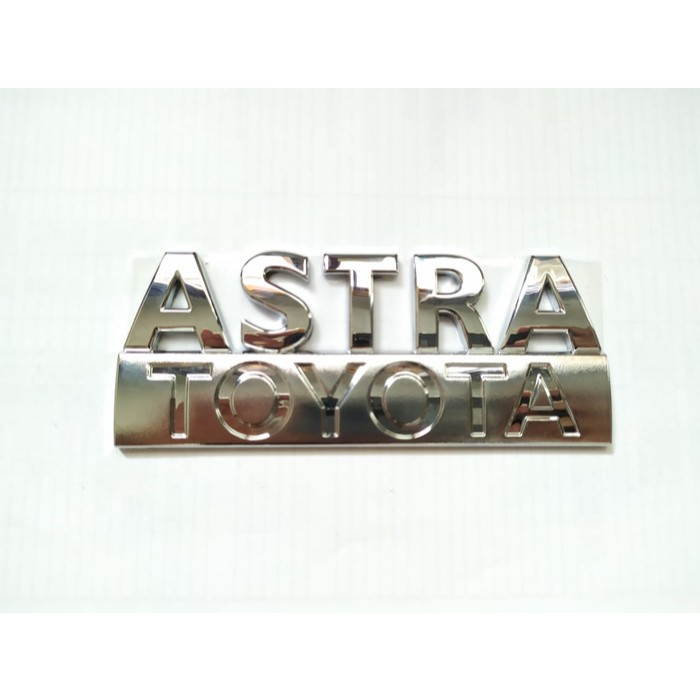Original "ASTRA TOYOTA" EMBLEM | Shopee Malaysia
