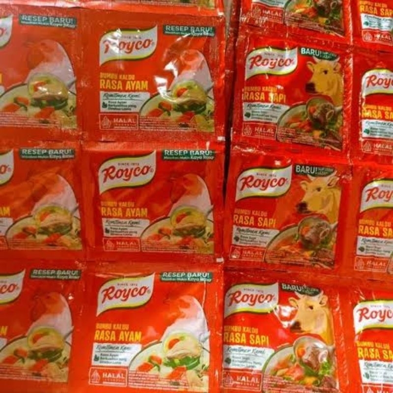 Royco Beef/Chicken Flavored Broth Seasoning 9gr (1 pack contains 12pcs ...
