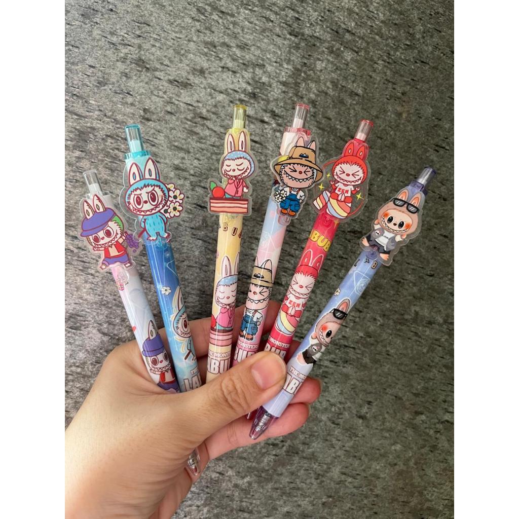 HITAM Labubu Gel Pen Pop Mart Pen Black Pen | Shopee Malaysia