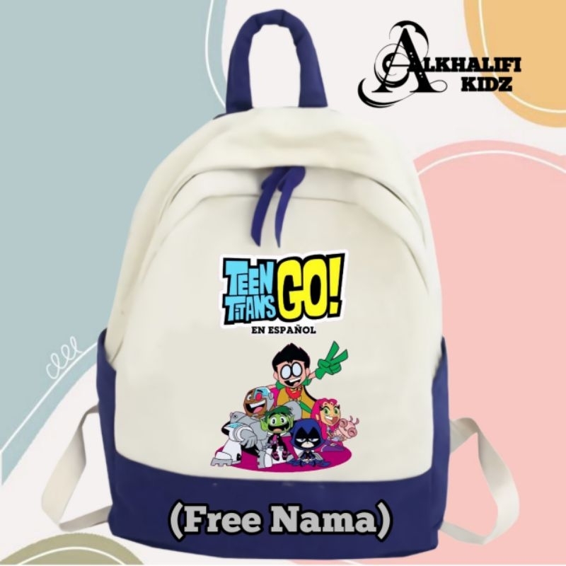 Teen TITANS GO BACKPACK Kids BACKPACK! School Bags And Children's ...