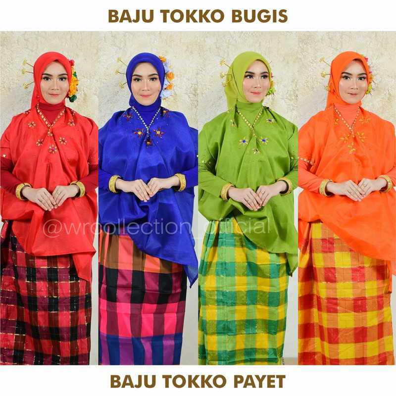 Bodo TOKKO CUSTOM BUGIS MAKASSAR SEQUENCE CLOTHING SET | Shopee Malaysia