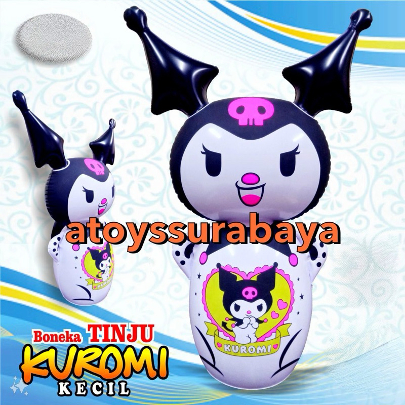 Small KUROMI BOXING INFLATABLE TOY (CUPAN) | Shopee Malaysia