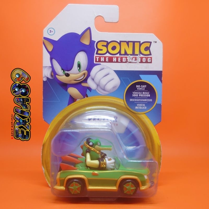 Sonic The Hedgehog Team Racing 1:64 Die-Cast Vehicle - Vector Beat ...