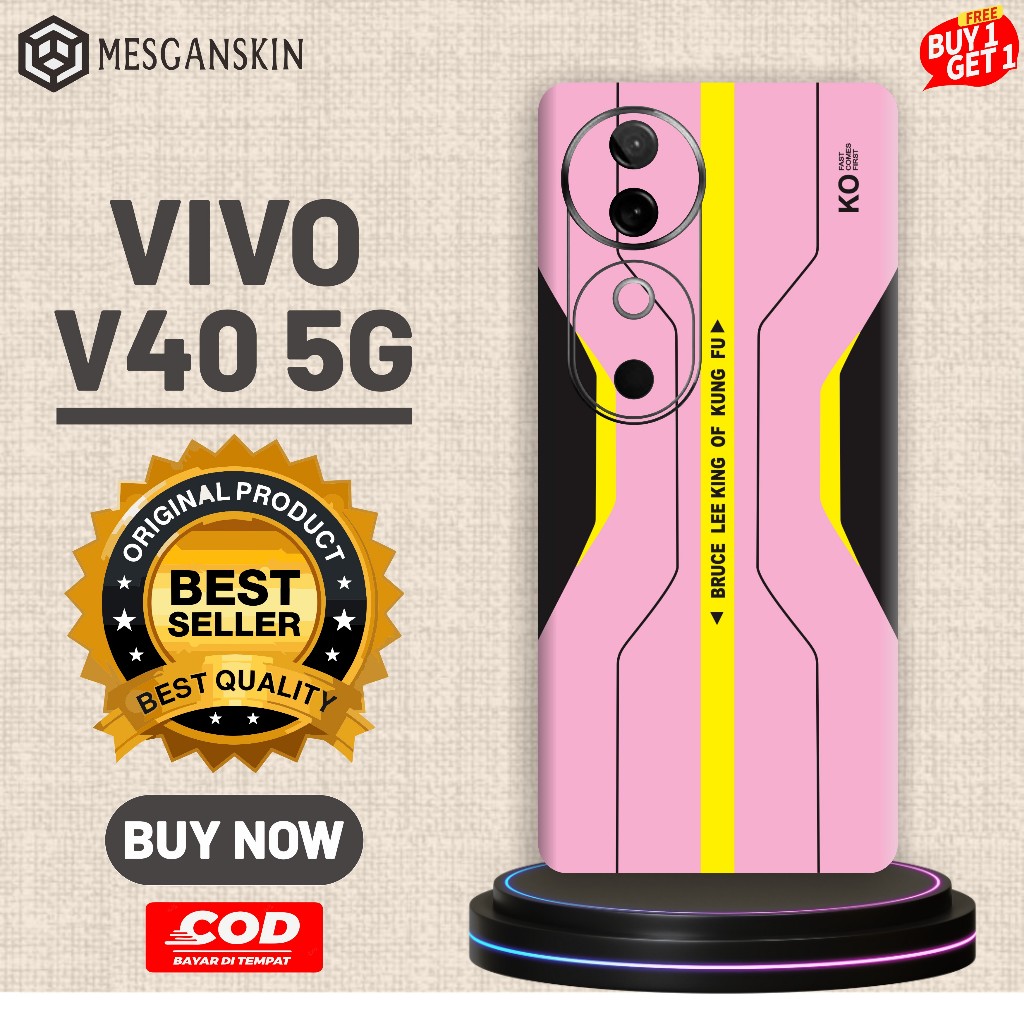 Double Kece! Get 2pcs Garskin Protective Stickers For vivo V40 5G With ...