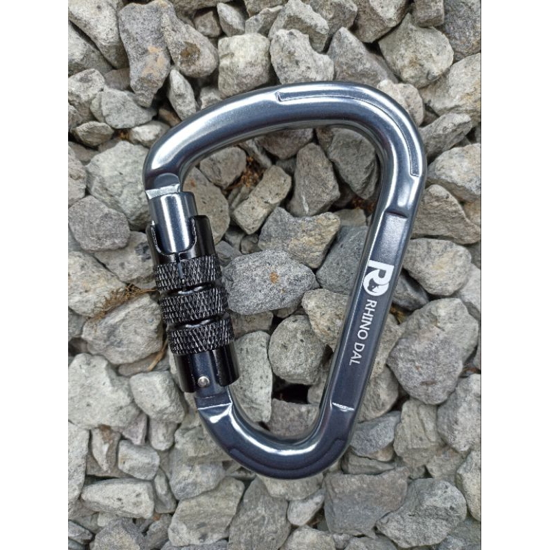 Autolock Carabiner / twistlock delta alloy Rhino DAL series for safety ...