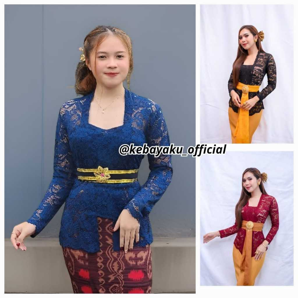 New Kutu Brukat Kebaya / Women's Top Vest / Premium Kebaya / Balinese ...