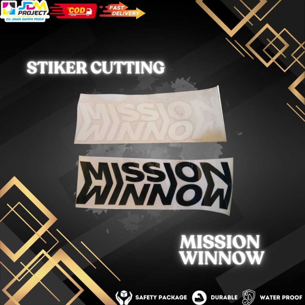 Mission WINNOW Hologram Sticker Cutting / MISSION WINNOW Sticker ...