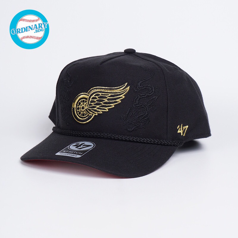 Topi 47 Brand Original Detroit Red Wings Year Of The Dragon | Shopee ...