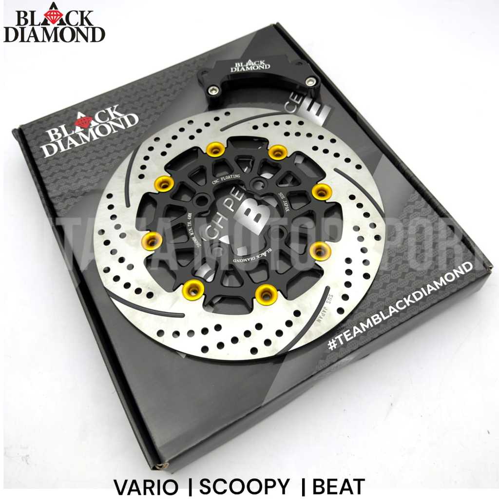 Black Diamond Disc Disc Disc Beat Genio Vario 260mm 4-bolt Disc Plus ...