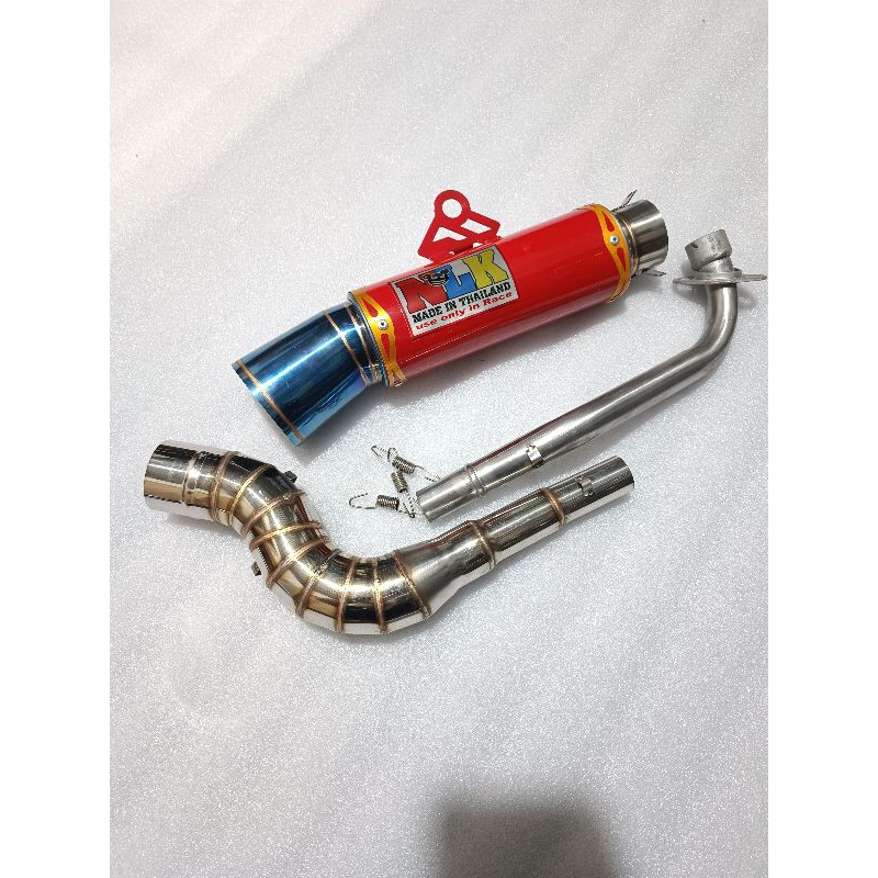 Nlk Pipe canister conical open specs exhaust Pipe for Wave 125 Xrm 110/ ...