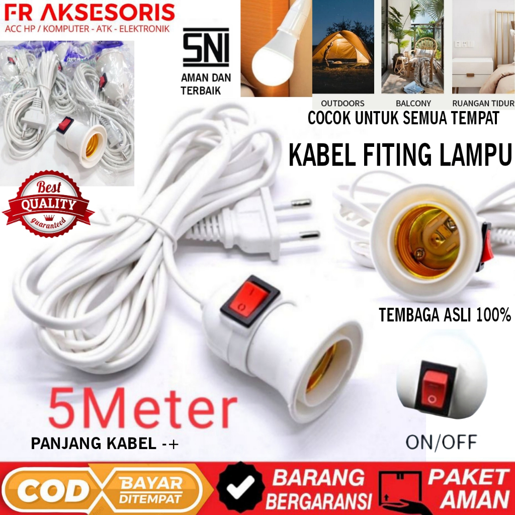 5 Meter Chandelier Cable Fittings Light Fittings Cable Light Plug ...
