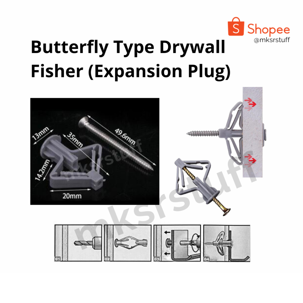 (100pcs) - Gypsum Screws / Gypsum Screw Fasteners / Expansion Bolt ...