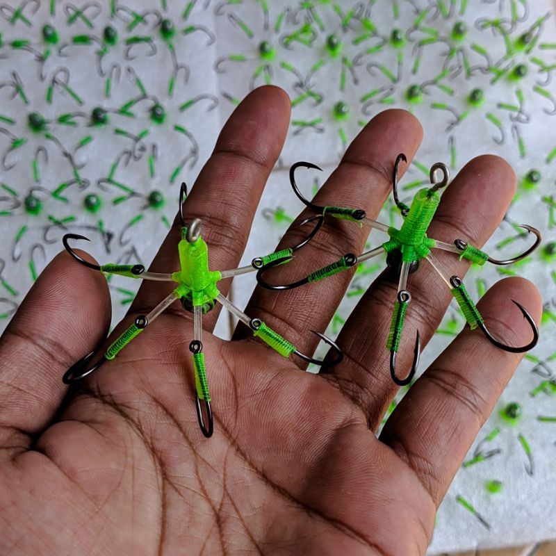 MATAHARI Hook Garong Baronang Rampang/Garong Big Sun Fishing Baronang ...