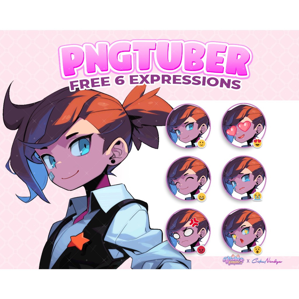 Make Your Streaming More Fun With Charming Tuber PNG, Tuber PNG For ...