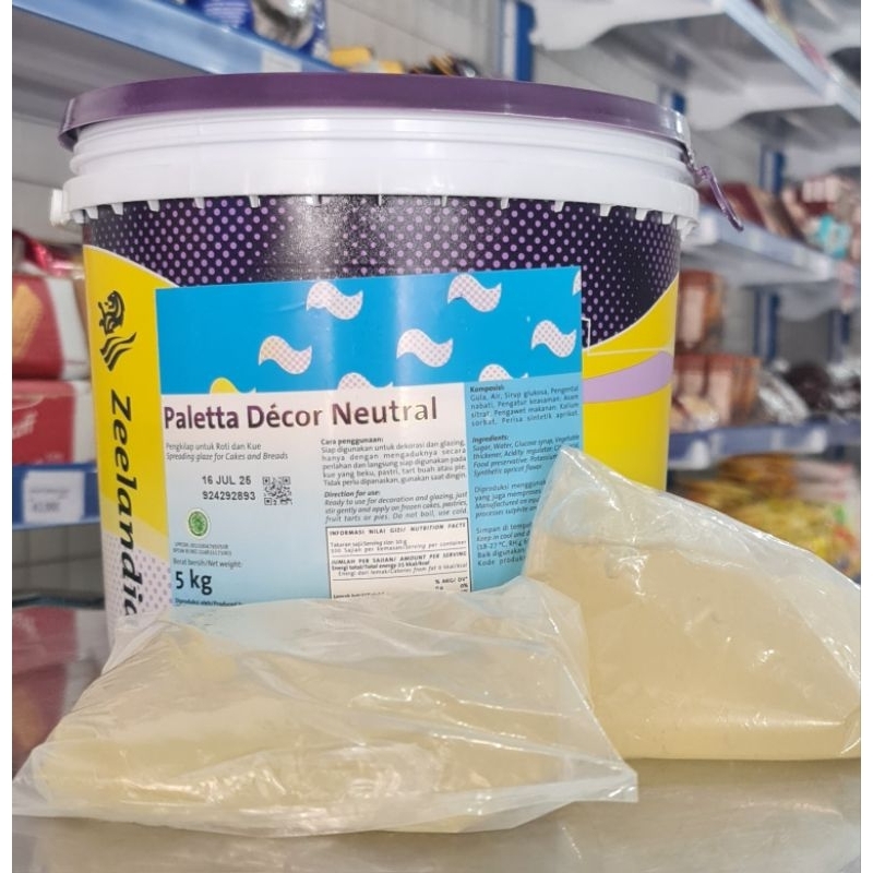 Paletta Decor Neutral Jelly 500gr/Jelly Mellow 500gr Paletta/Fruit ...