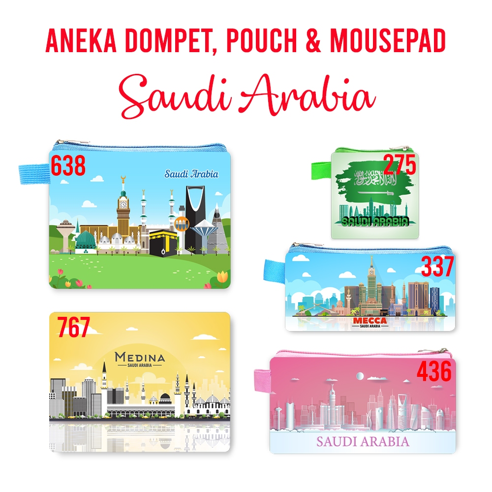 Saudi Arabia Wallet Landmark Souvenirs Souvenirs By Mini Wallet Country ...