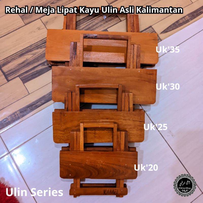 KAYU [Ulin Series] Rehal / Rekal Study Table Rehal Folding Table ...