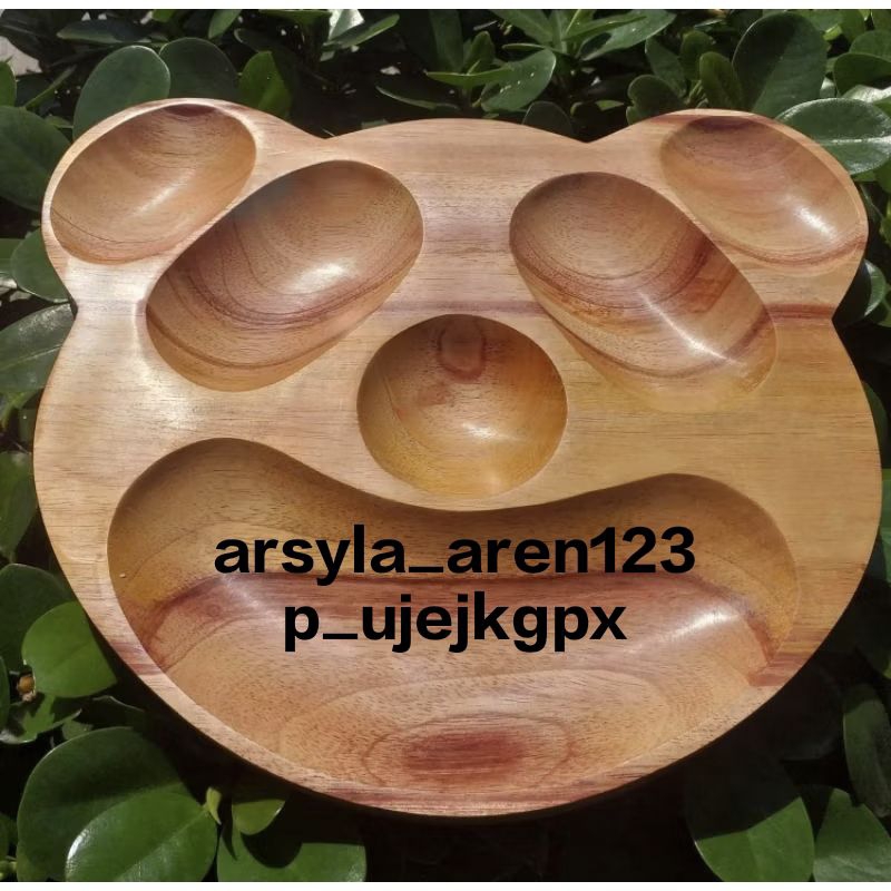 Smile panda Baby Dinner Plate | Shopee Malaysia