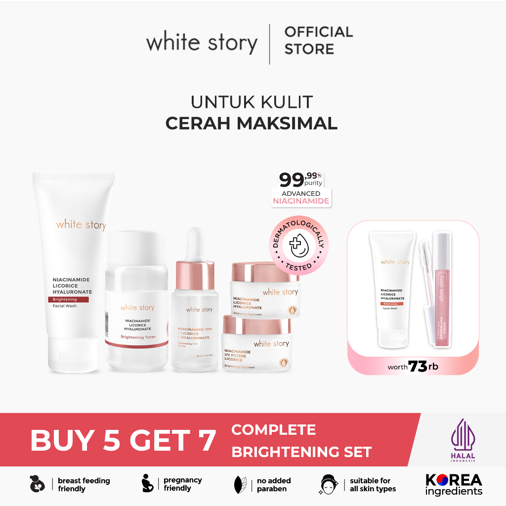 [Extra Free Products] White Story Complete Brightening Set - Complete ...