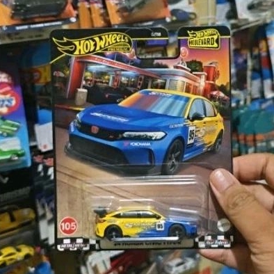 Hot Wheels Premium Boulevard 24' Honda Civic Type R Spoon Livery ...
