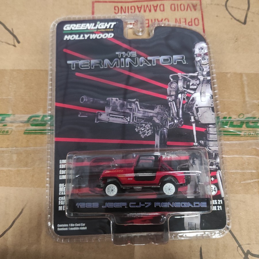 Greenlight HOLLYWOOD THE TERMINATOR 1984 - 1983 JEEP CJ-7 RENEGADE ...