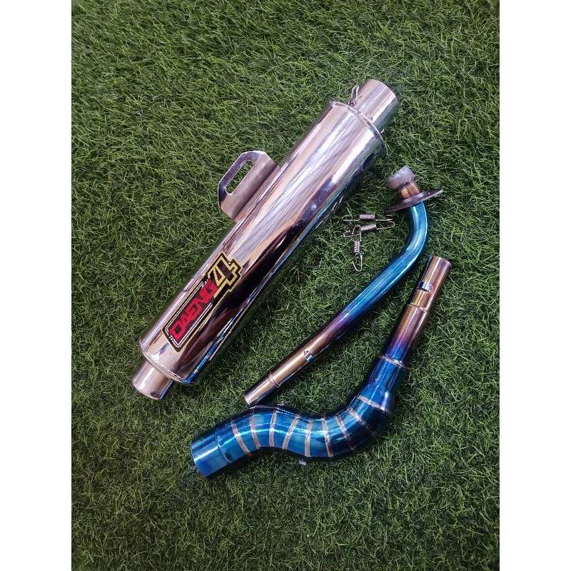 Daeng Pipe canister conical open specs exhaust Pipe for Wave 125 Xrm ...