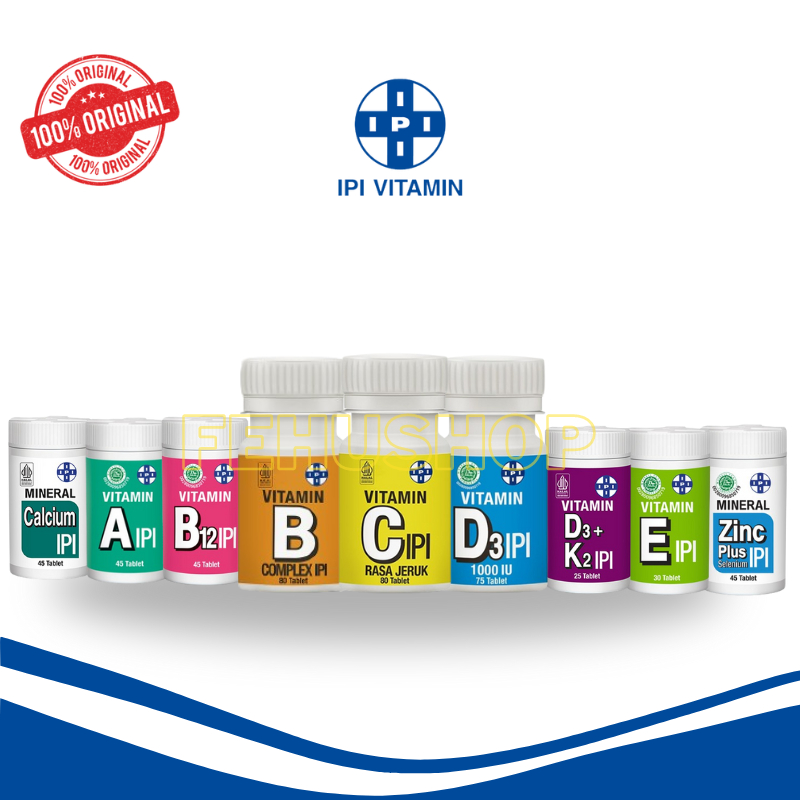 Ipi Vitamins All Vit A Variants | Vit B Complex | Vitamin C | Vit D3 ...