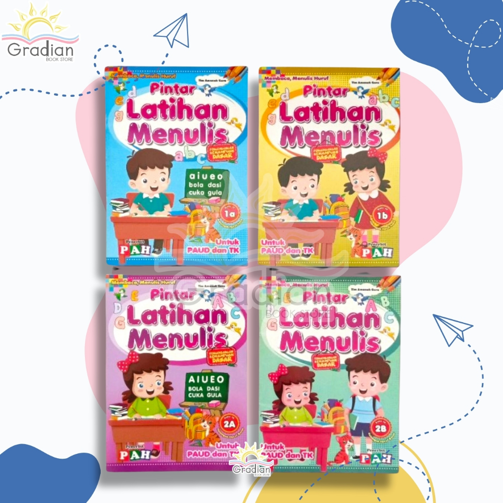 Smart PAUD Kindergarten Book, ABC Writing Practice, Upper and Lowercase ...