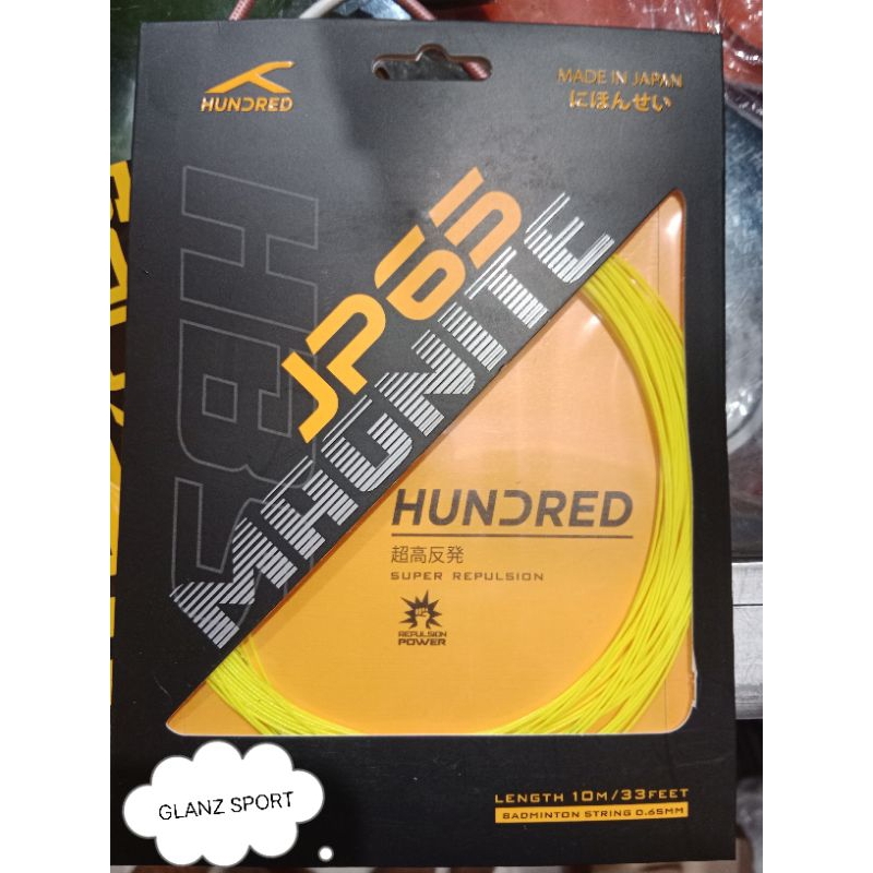 Badminton String HUNDRED HNDRD JP 65 MAGNITE JP65MAGNITE JP 65 JP65 ...