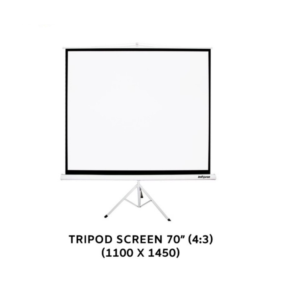 LAYAR 70" TRIPOD PROJECTOR Screen | Shopee Malaysia