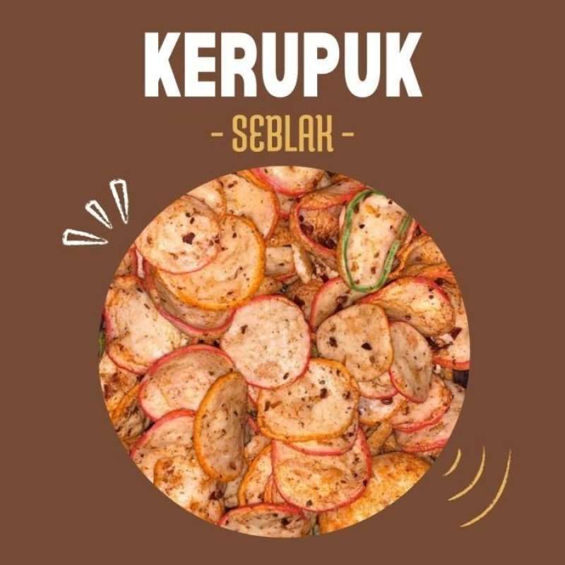 Cikruh Seblak Crackers 1 Kg | Shopee Malaysia