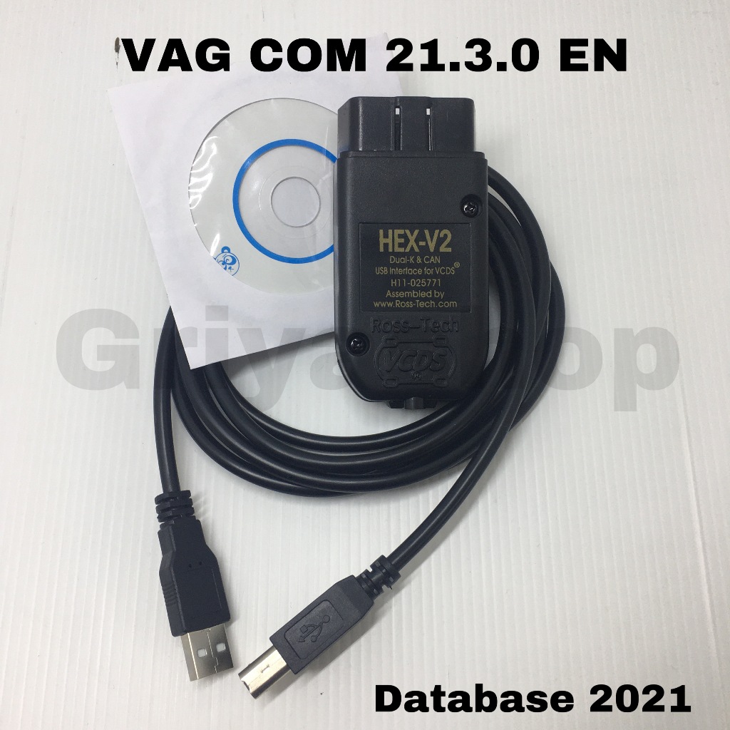 Vag COM 21.3. Vcds HEX CAN USB Interface FOR VW - AUDI | Shopee Malaysia