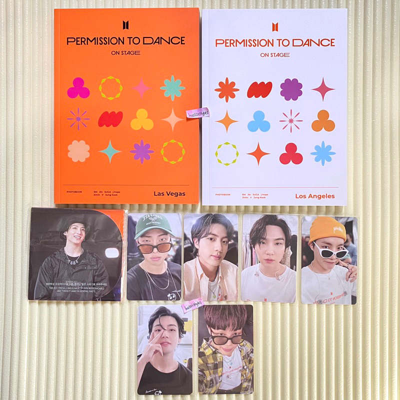 Photocard Photobook BTS PTD Permission To Dance Digicode SET | Shopee ...