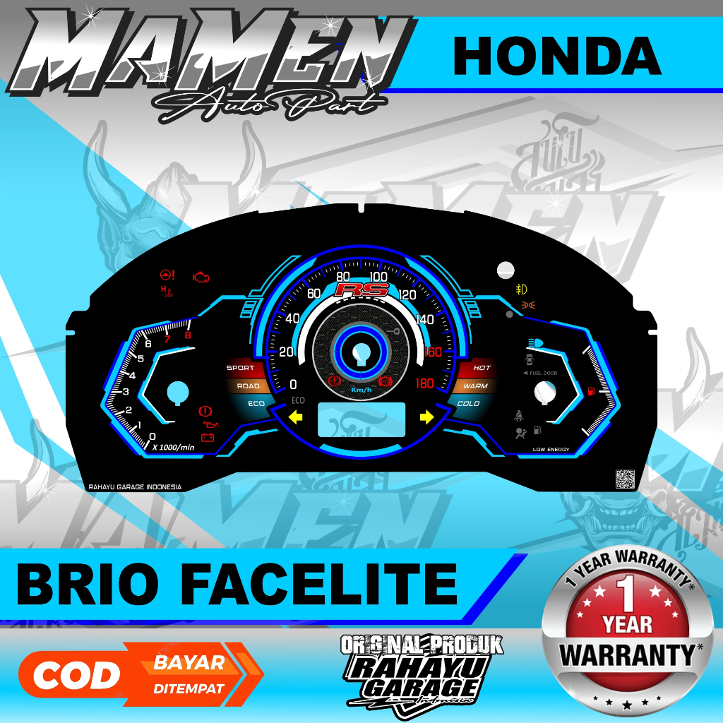 Honda BIRO AND MOBILIO FACELITE CUSTOM SPEEDOMETER BOARD | Shopee Malaysia