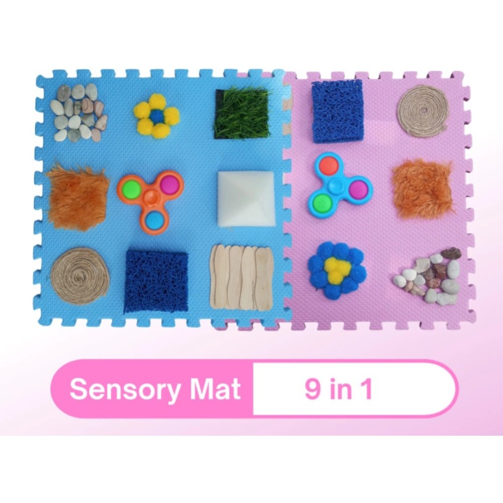 Sensory Mat Carpet Sensory Mat Baby Play 3 6 8 Months Sensory Mat 9 IN ...