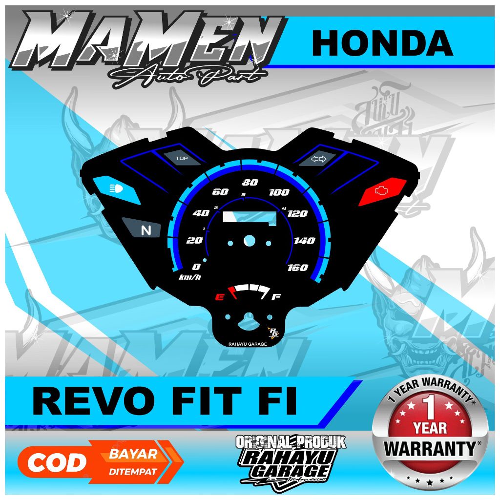 Honda REVO FIT FI CUSTOM SPEEDOMETER BOARD | Shopee Malaysia