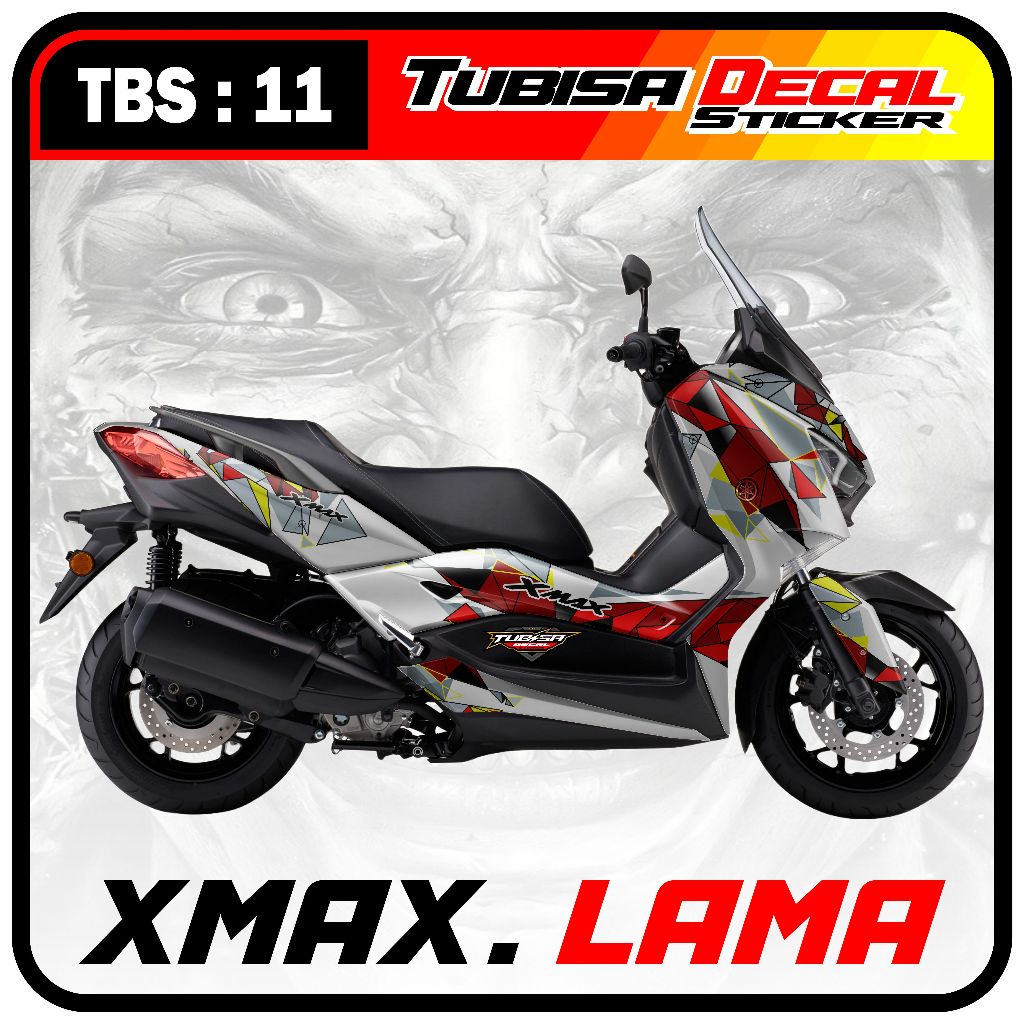 Decal Sticker Sticker Full Body XMAX Old Premium Racing Quality. Tbs ...