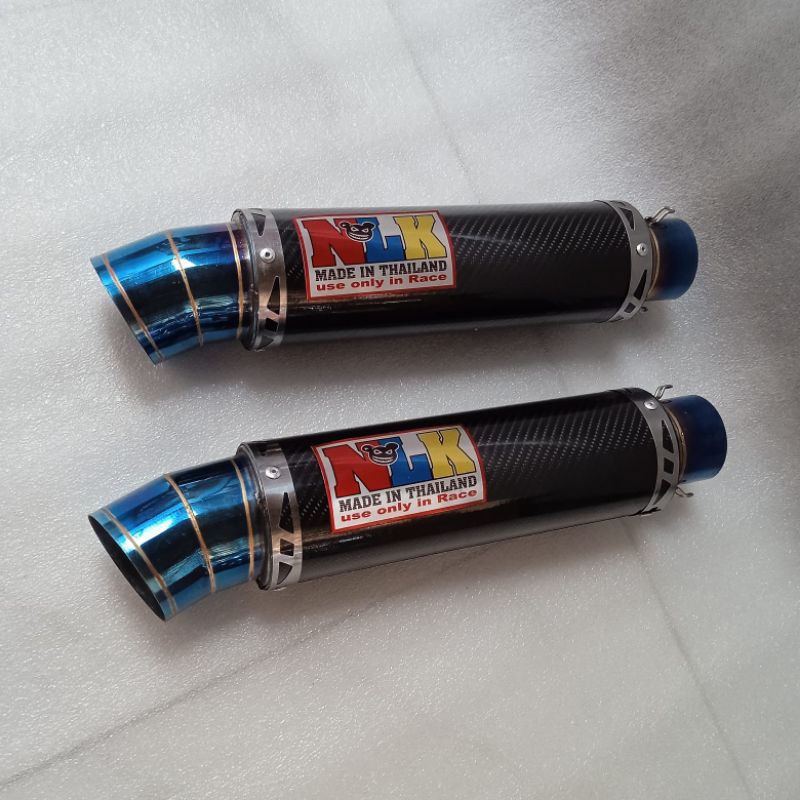 Nlk 51mm inlet canister only muffler Exhaust pipe Raider 150 Bajaj ct ...
