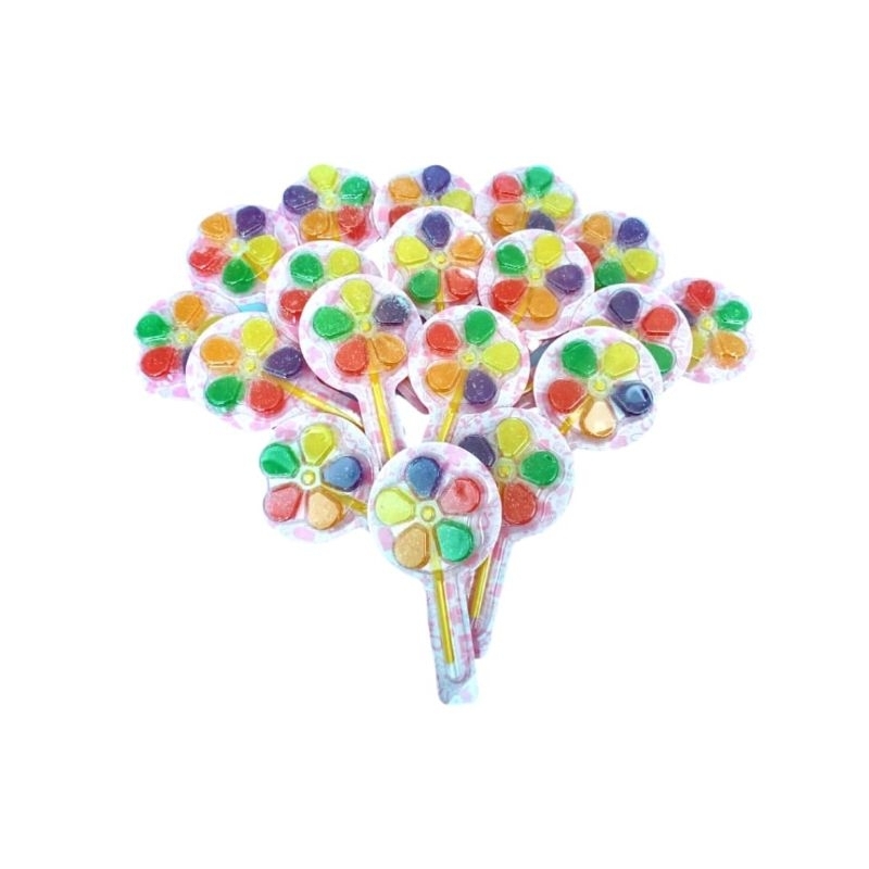 [1 Box] Windmill Soft Candy || Fan SOFT CANDY || Mini Windmill Gummy ...