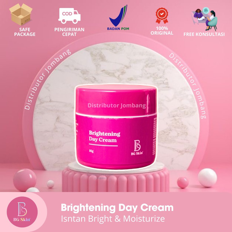 Bg SKIN - BRIGHTENING GLOW DAY CREAM (NEW) | Shopee Malaysia