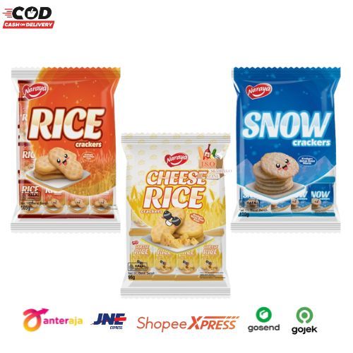 Jso] Naraya Richy Rice Crackers Snow Crackers Cheese Rice Crackers ...