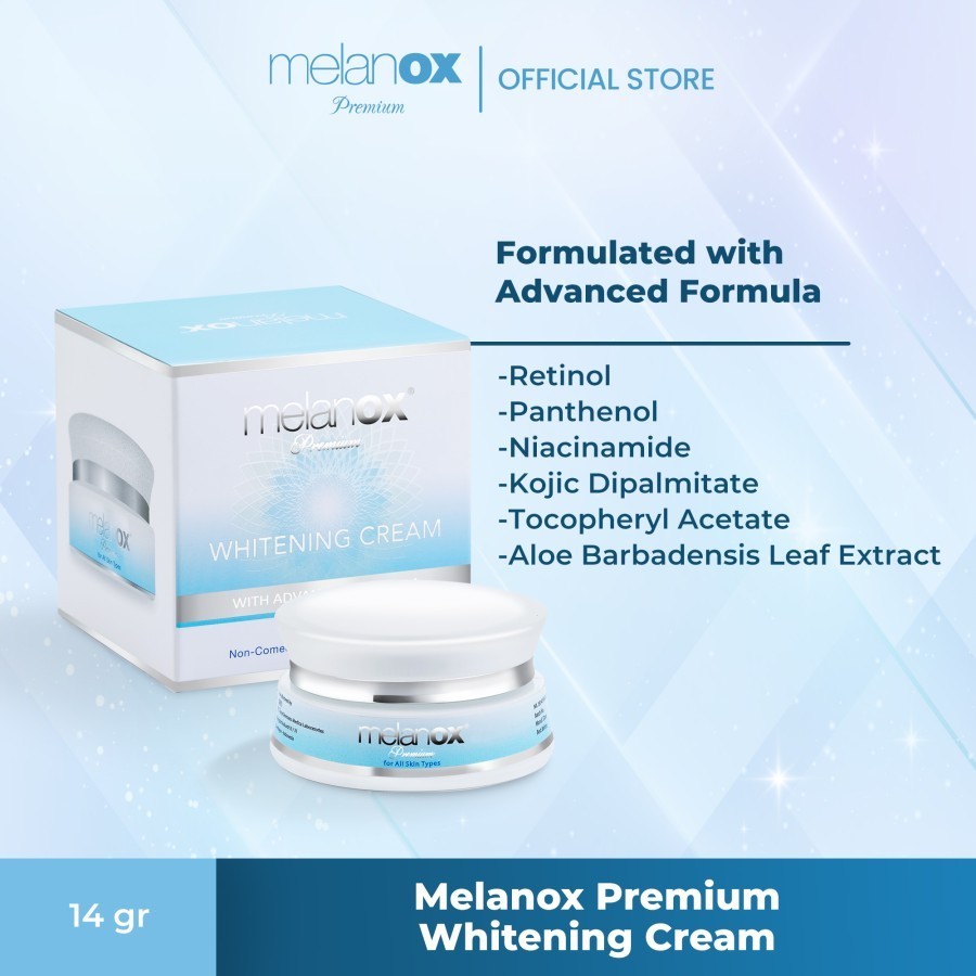Melanox Premium Whitening Cream 14g | Shopee Malaysia