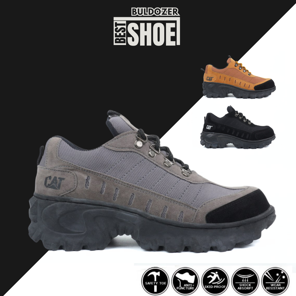 Caterpillar Buldozer Tactical Men's Shoes Rubber Sole Non Slip Iron ...